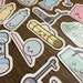 Cute Kawaii Workout Sticker Pack Cute Fun Stickers Stickers Gift for ...