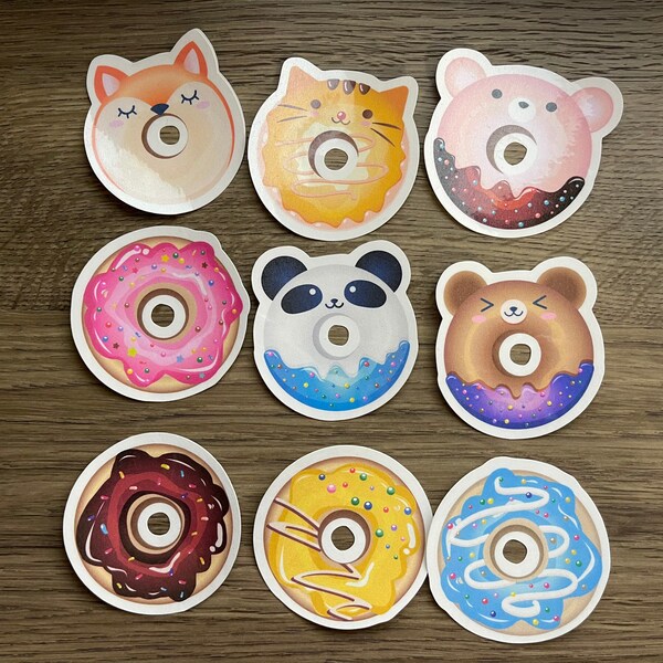 Donut Sticker - Etsy