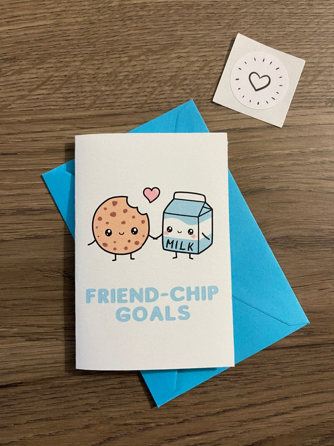 Mini Friend-chip Goals Card 2.5'' X 3.5 Card Size Set of Card and ...