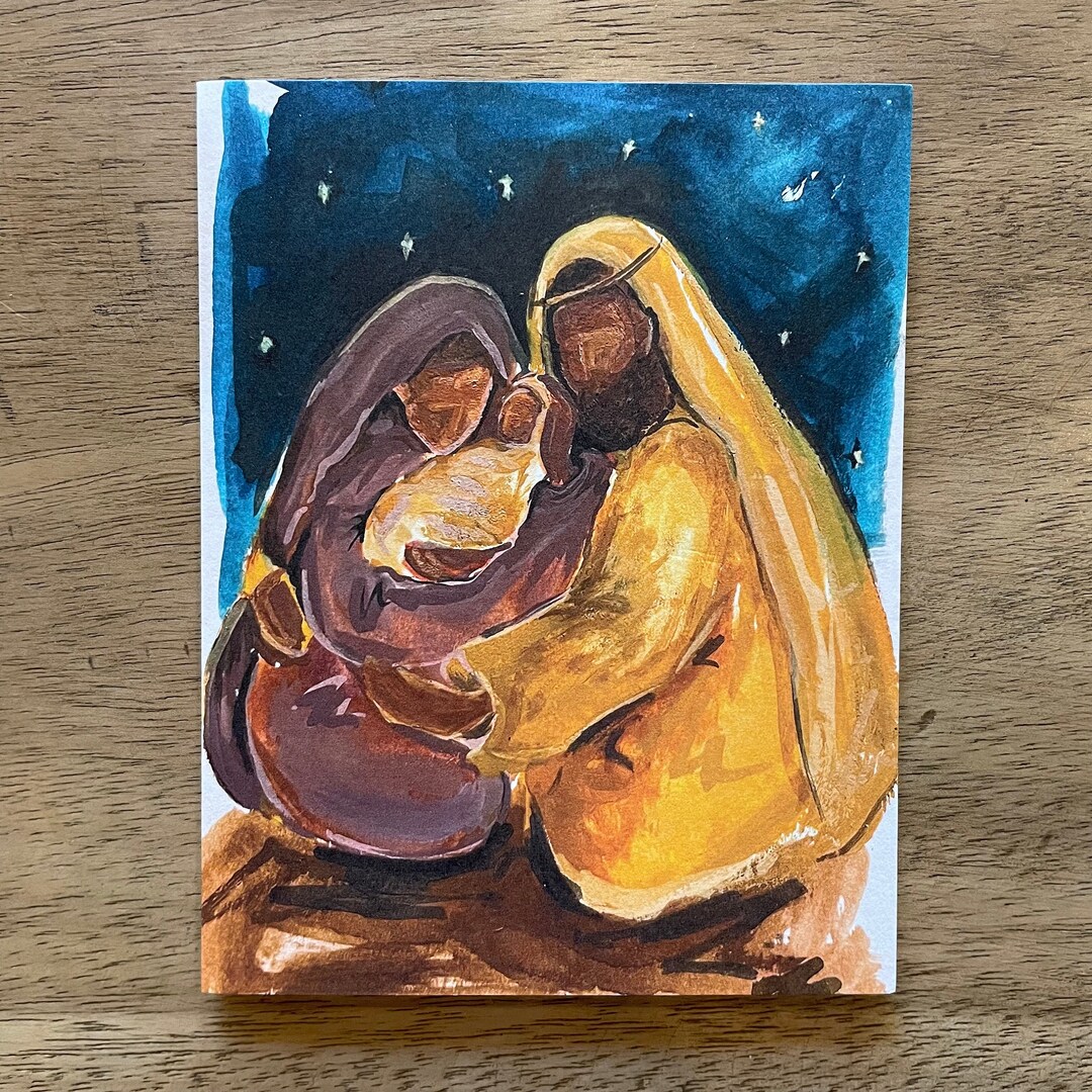 Nativity / Nativity Cards / Nativity Scene Notecards / Nativity ...