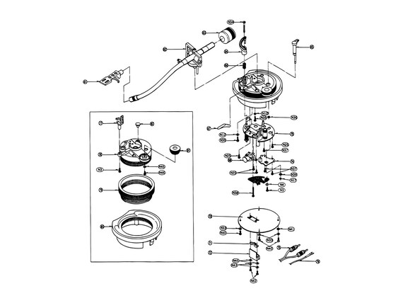 Turntable Arm Drawing