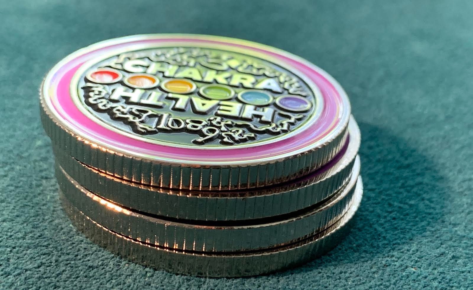 Chakra Health Coin - Etsy