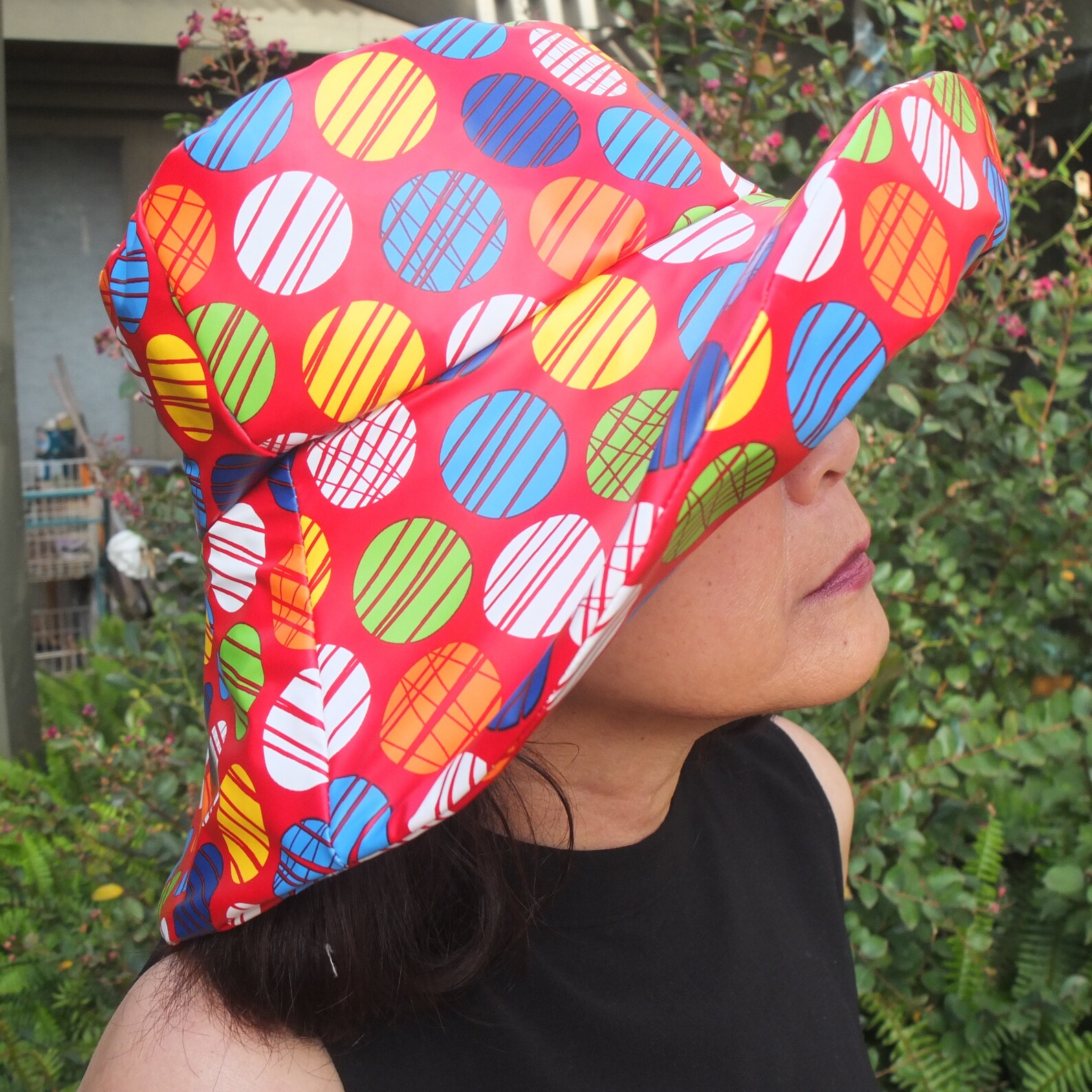 Wide Brim Rain Hat, Wide Brim Water Proof Hat , Wide Brim Bucket Winter ...