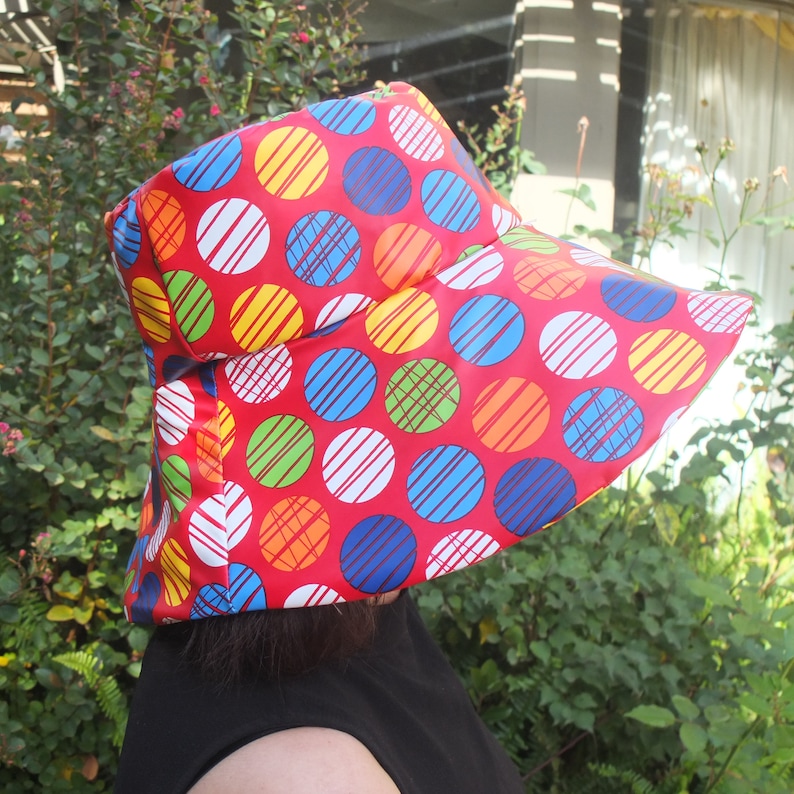 Wide Brim Rain Hat, Wide Brim Water Proof Hat , Wide Brim Bucket Winter ...