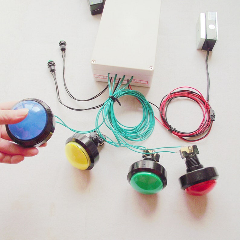 Real Life Escape Room Game Prop Magic Colourful Buttons - Etsy