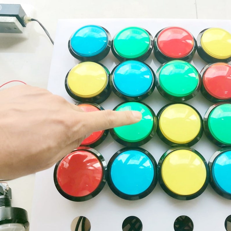 Kids Educational Whack a Mole Game Prop, Escape Room Buttons ...