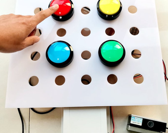 Real Life Escape Room Game Prop Magic Colourful Buttons, Adventure Game ...