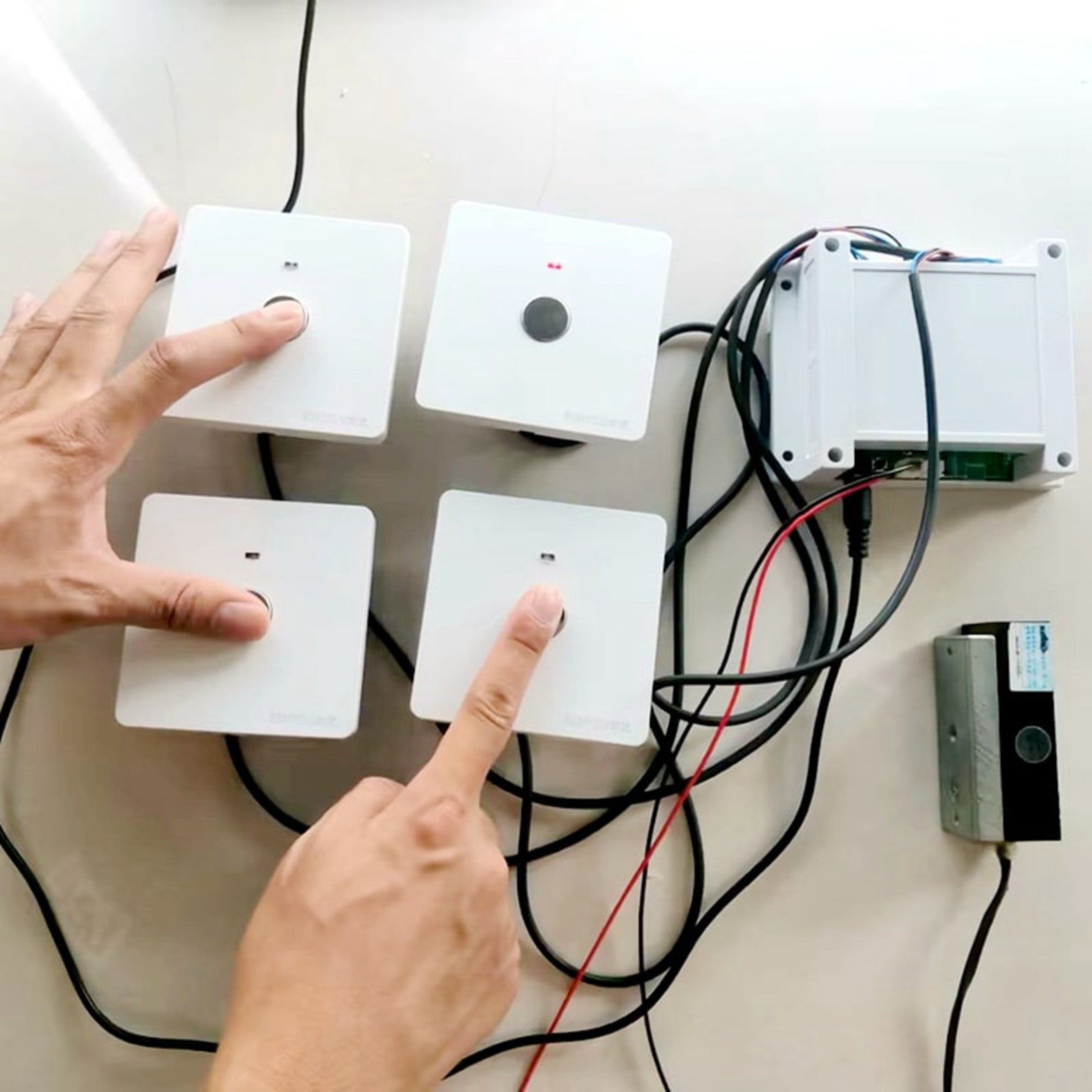 Handmade Real Escape Room Game Puzzle, Touch Wall Switches Adventure ...