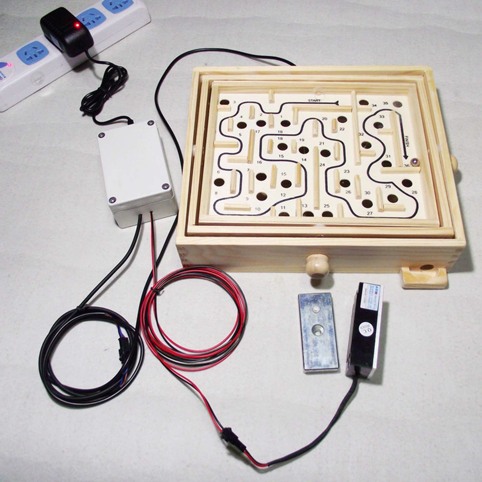 Real Escape Game and Fun Party Game Puzzle Wooden Marble Maze - Etsy