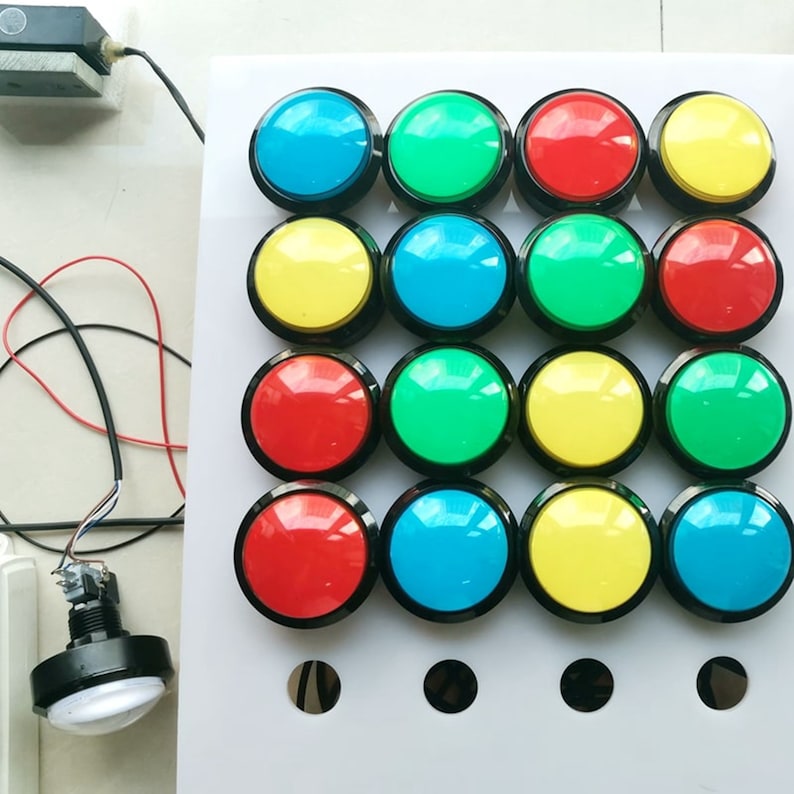Kids Educational Whack a Mole Game Prop, Escape Room Buttons ...