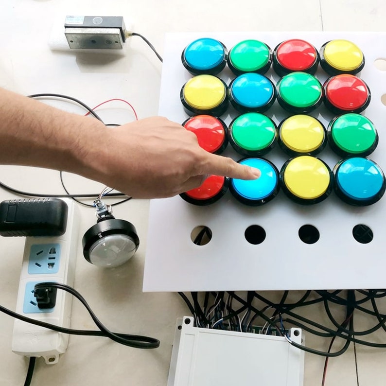 Kids Educational Whack a Mole Game Prop, Escape Room Buttons ...
