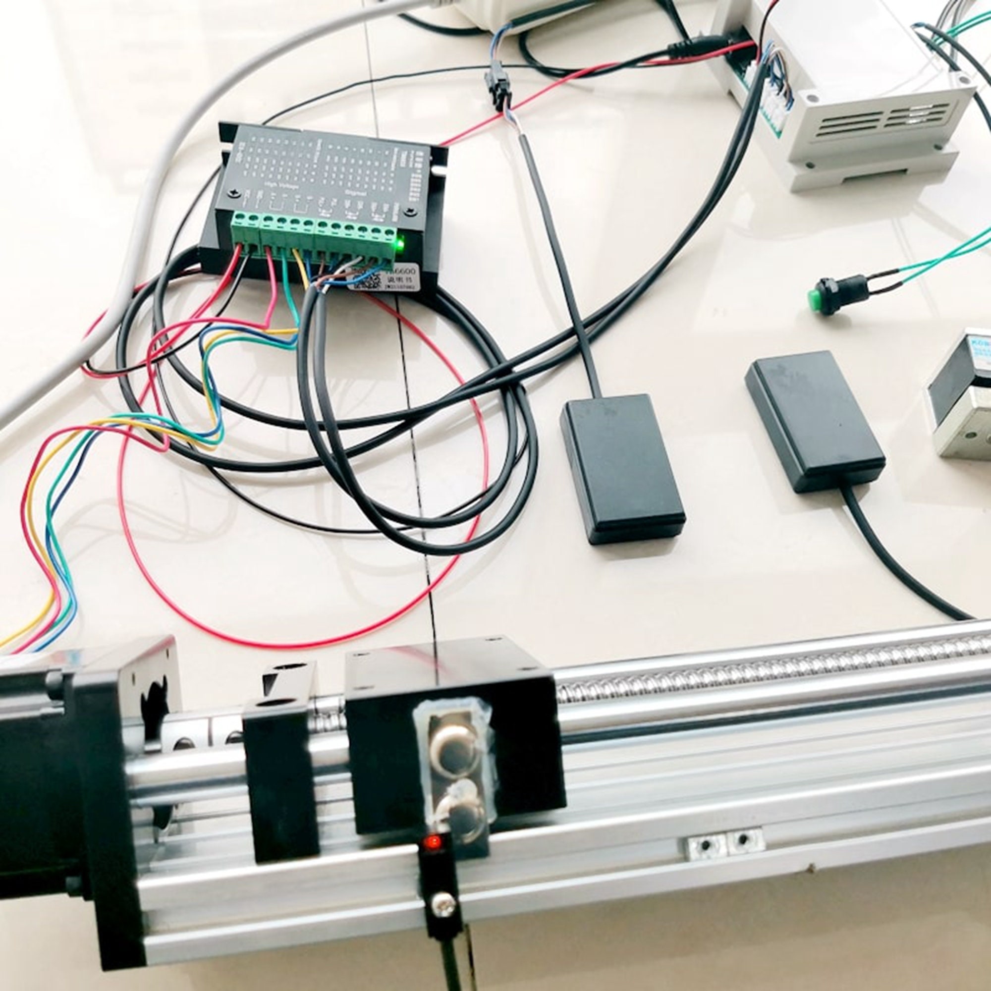 Programmable Automation Control System Escape Room Prop Activates A Linear Actuator Game Puzzle