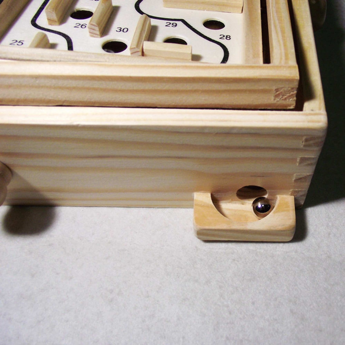 Real Escape Game and Fun Party Game Puzzle Wooden Marble Maze - Etsy