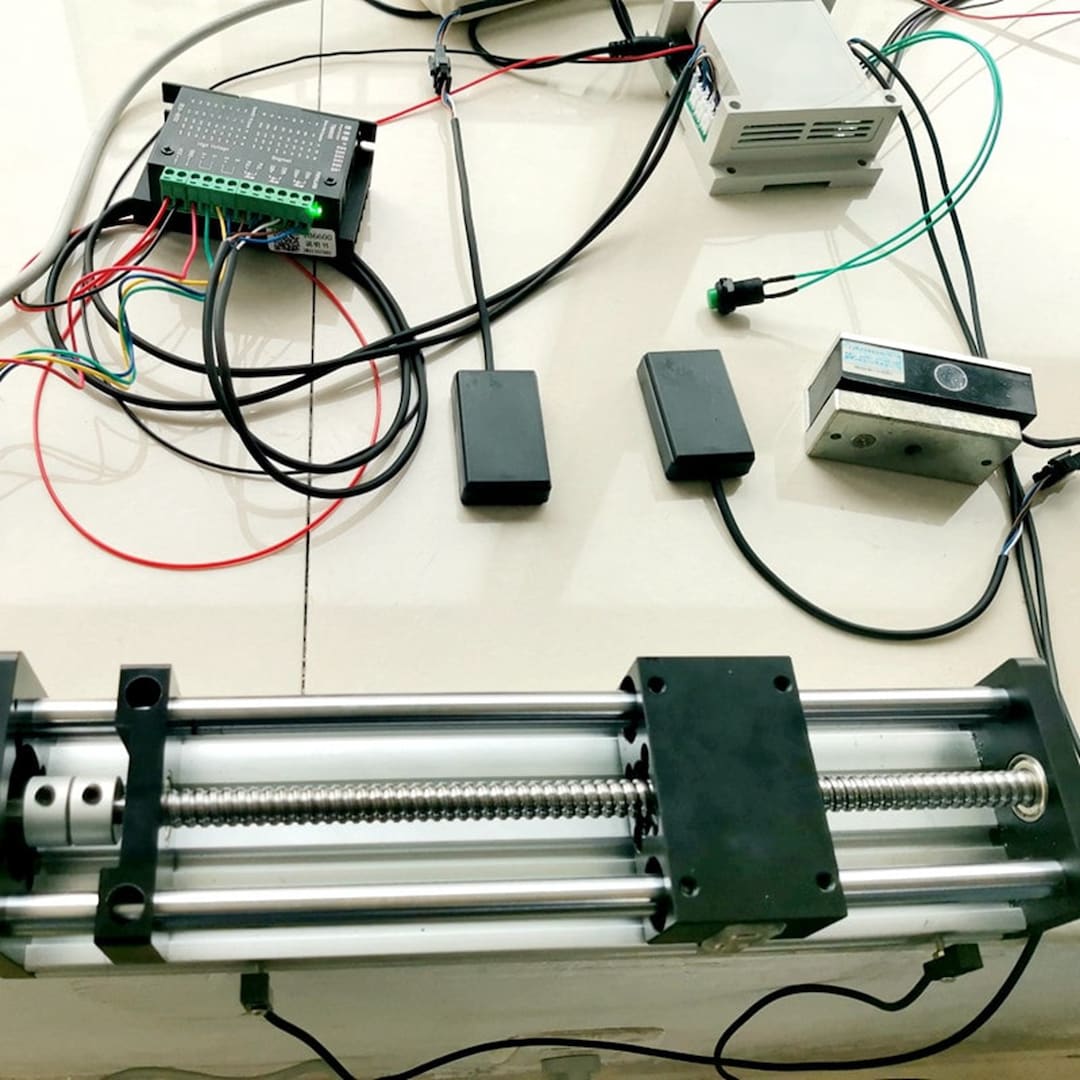 Programmable Automation Control System Escape Room Prop Activates A Linear Actuator Game Puzzle