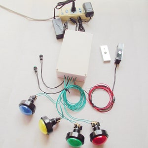 Real Life Escape Room Game Prop Magic Colourful Buttons - Etsy