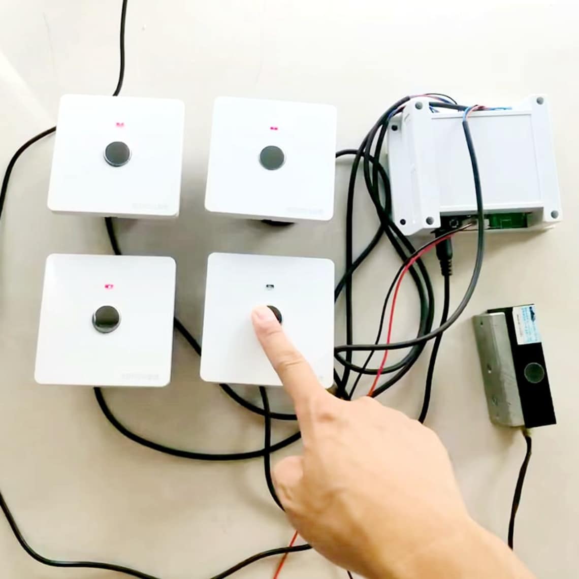 Handmade Real Escape Room Game Puzzle, Touch Wall Switches Adventure ...