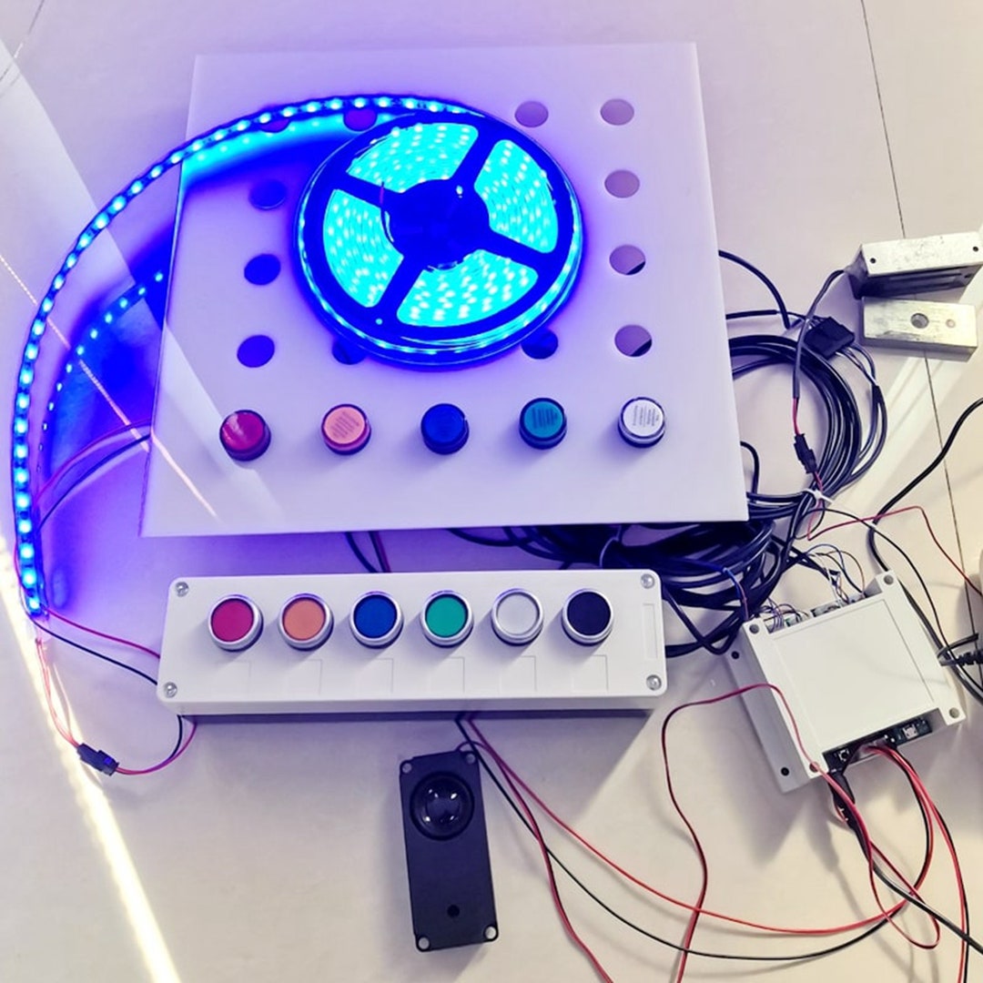 Momentary Push Button Sequential Game for Escape Rooms, Real Life ...