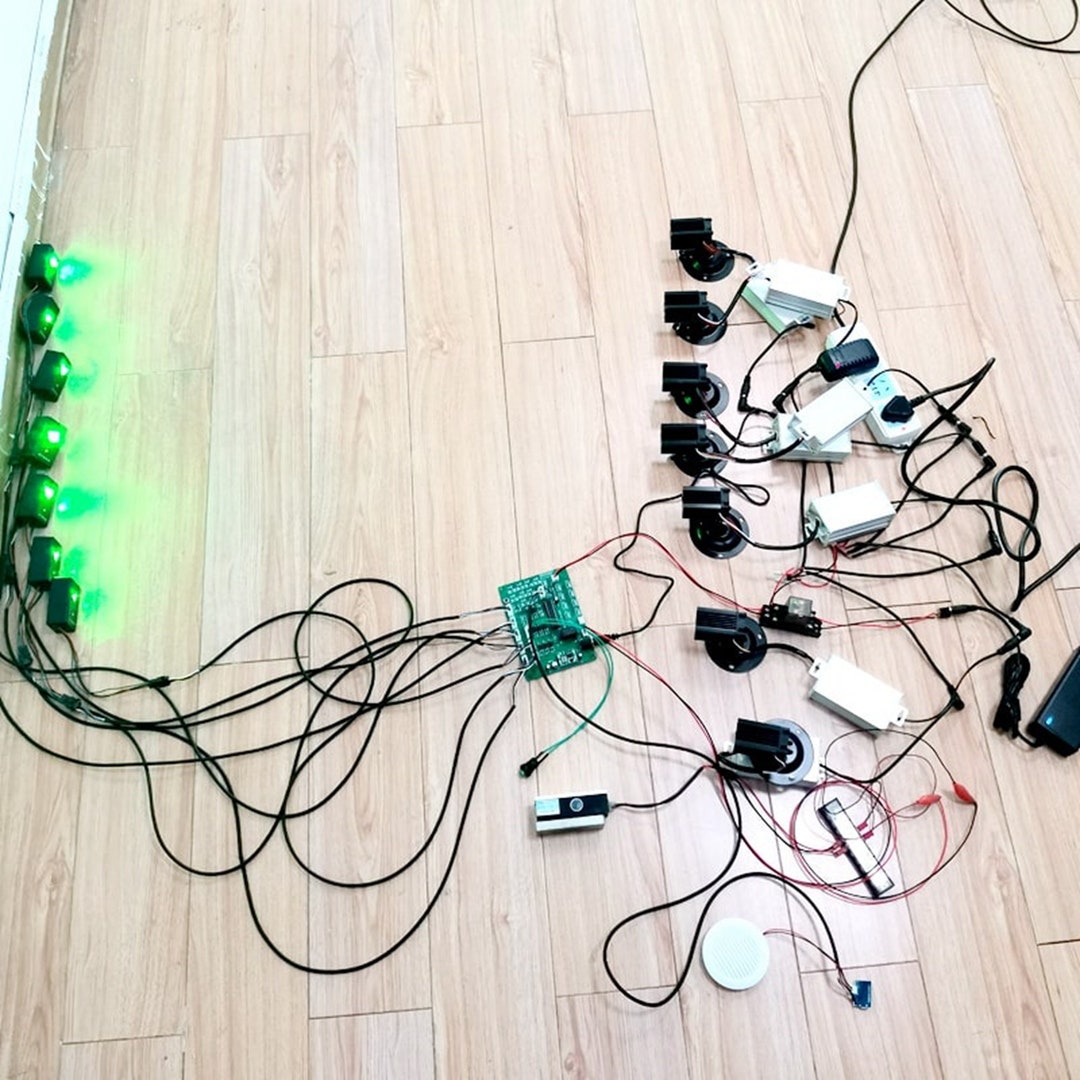 Creative Escape Room Prop of Laser Harp, Music Game Puzzle - Etsy