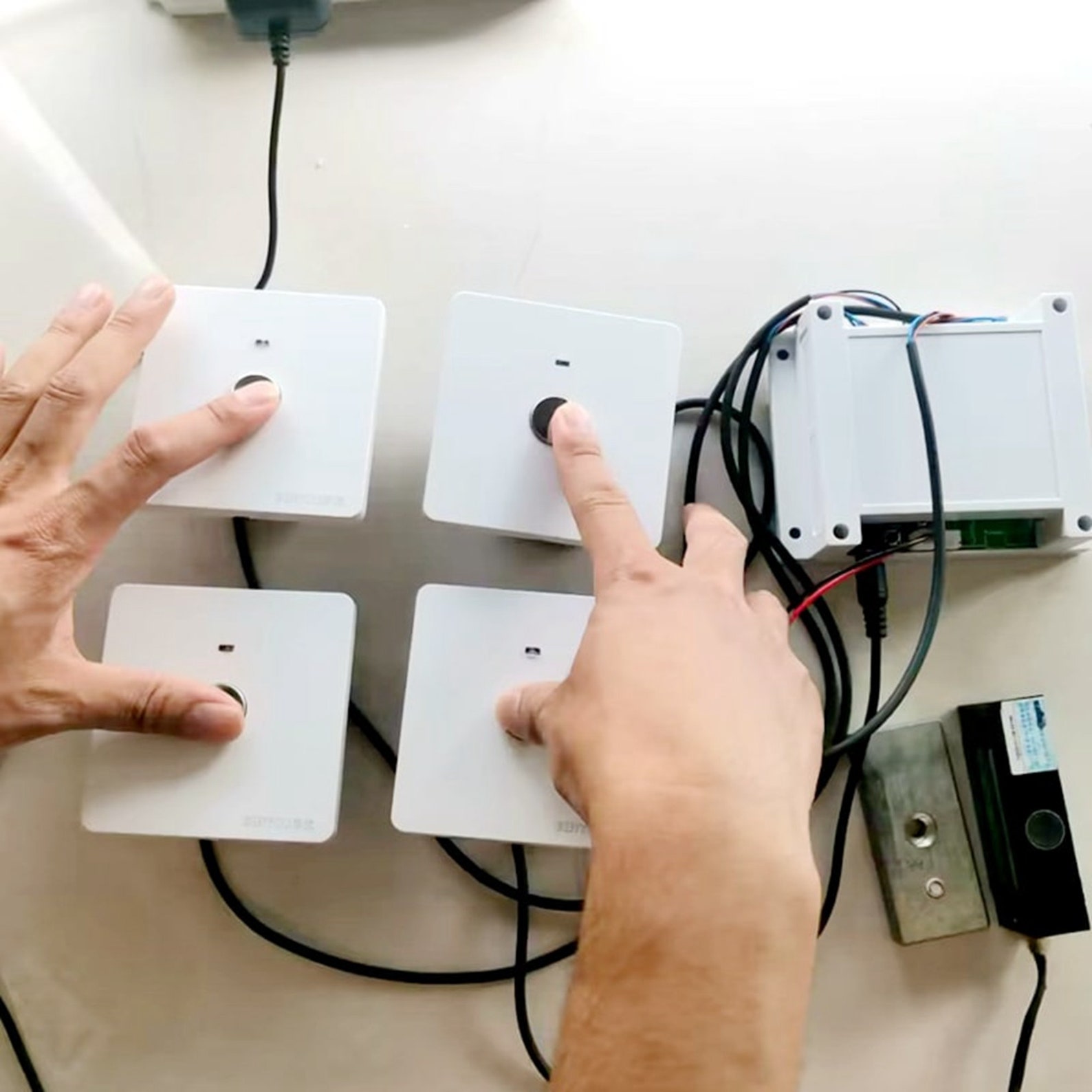 Handmade Real Escape Room Game Puzzle, Touch Wall Switches Adventure ...