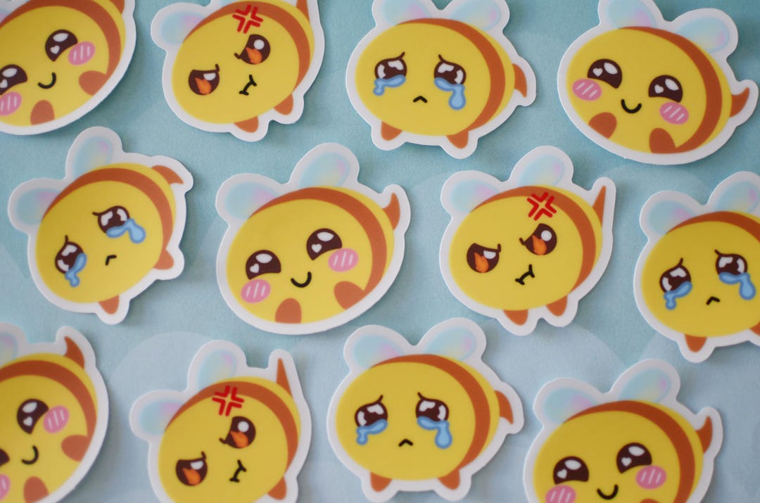 Bee Emote Transparent Vinyl Stickers ~ League of Legends - Etsy