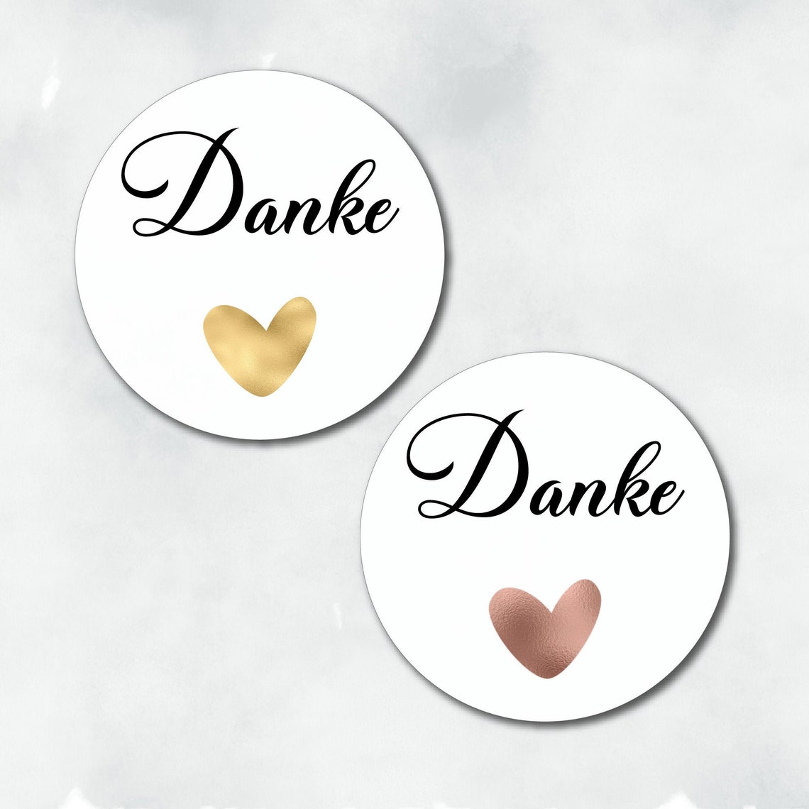 24 Danke Aufkleber Sticker Dankesticker Aufkleber Danke in | Etsy