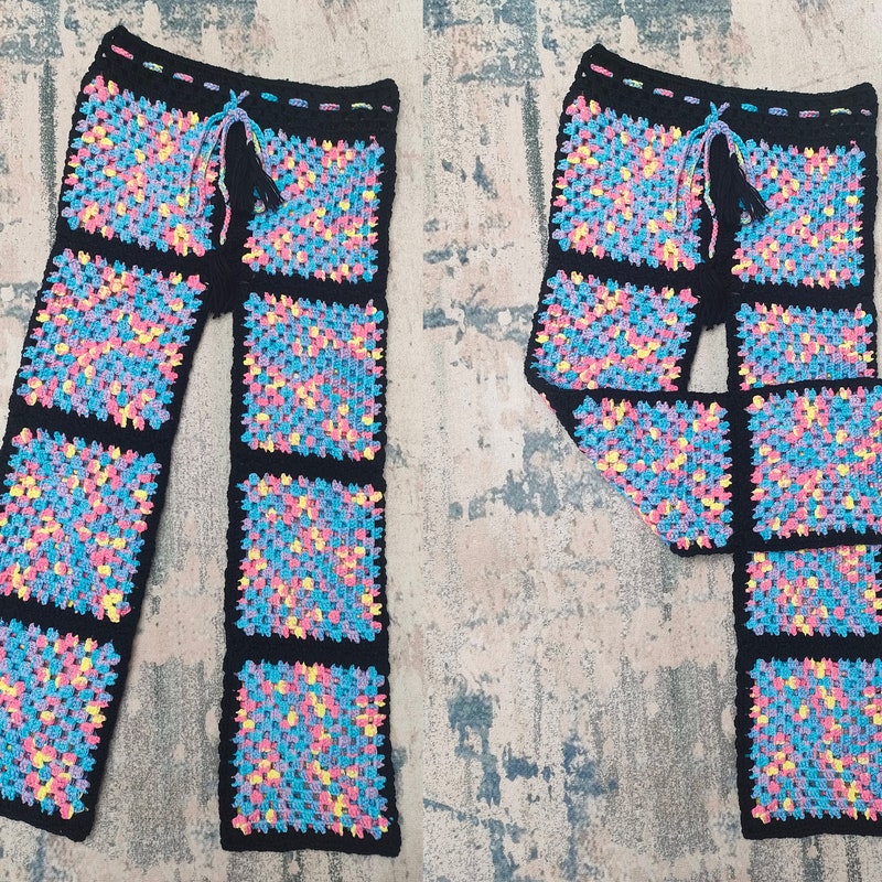 Granny Square Pants - Etsy