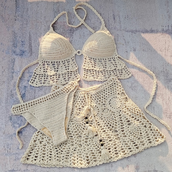Crochet Tankini - Etsy