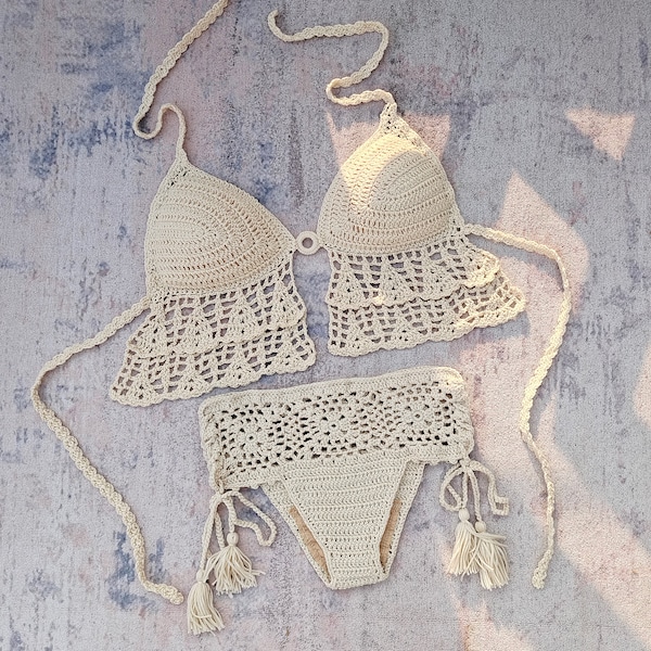 Crochet Tankini - Etsy