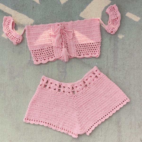 2 Piece Crochet Set - Etsy