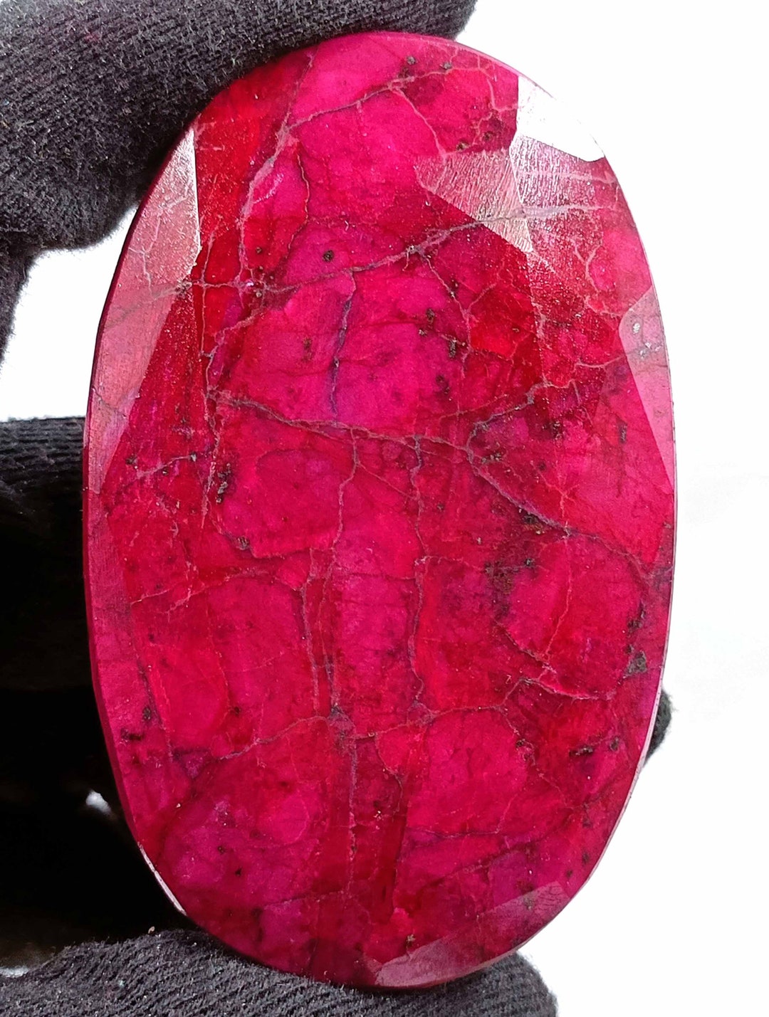 Ruby 1054.00ct African Red Ruby Stone Natural Certified Faceted Real ...