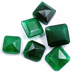 Emerald 100 Ct Green Emerald Lot Natural Certified Loose Gemstone ...