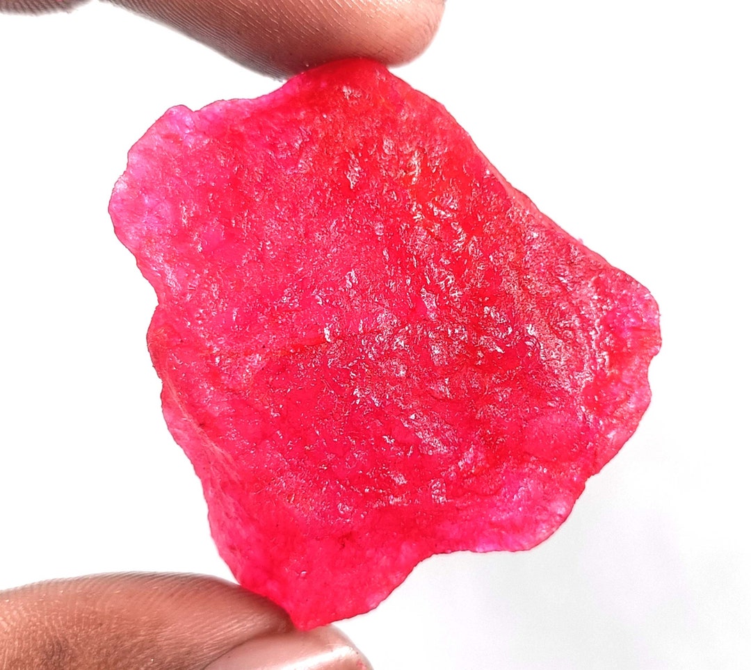 Ruby Rough !! Natural Red Ruby Rough 110-150 Ct Certified Uncut Shape ...