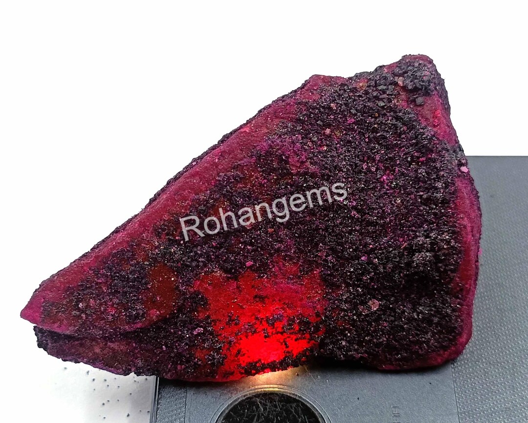 Ruby Rough Natural 444.60 Ct Certified Raw Loose Gems AAA Exclusive ...