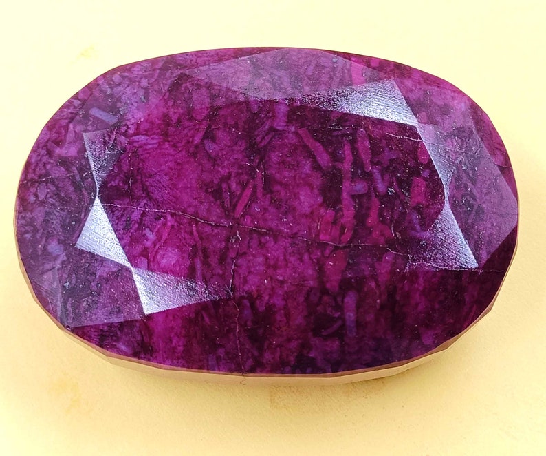 Natural Red Ruby, Oval Shape, Loose Gemstone (IGL Certified) - Etsy Canada