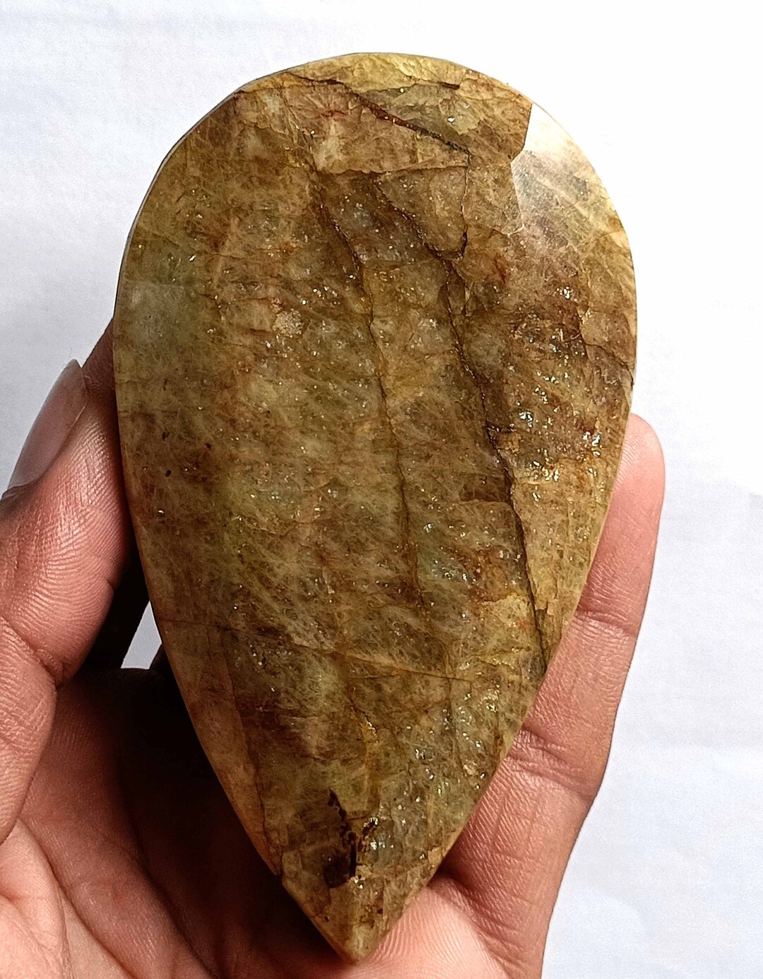 Beryl Impressive Stone Yellow Beryl 1250-1300 Ct Certified Faceted Pear ...