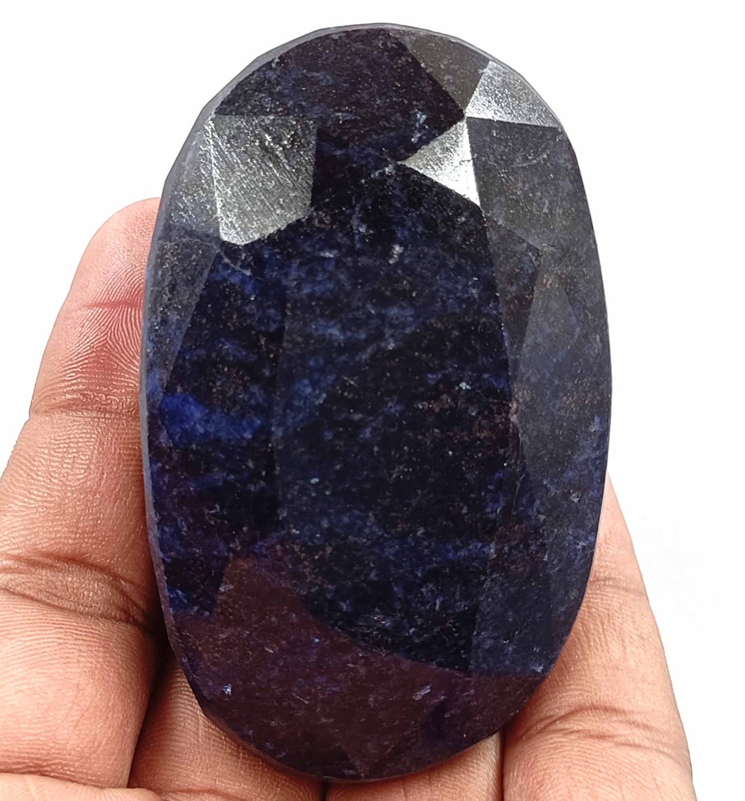 Sapphire Natural Certified Loose Gemstone 976.00 Faceted Oval Shape ...