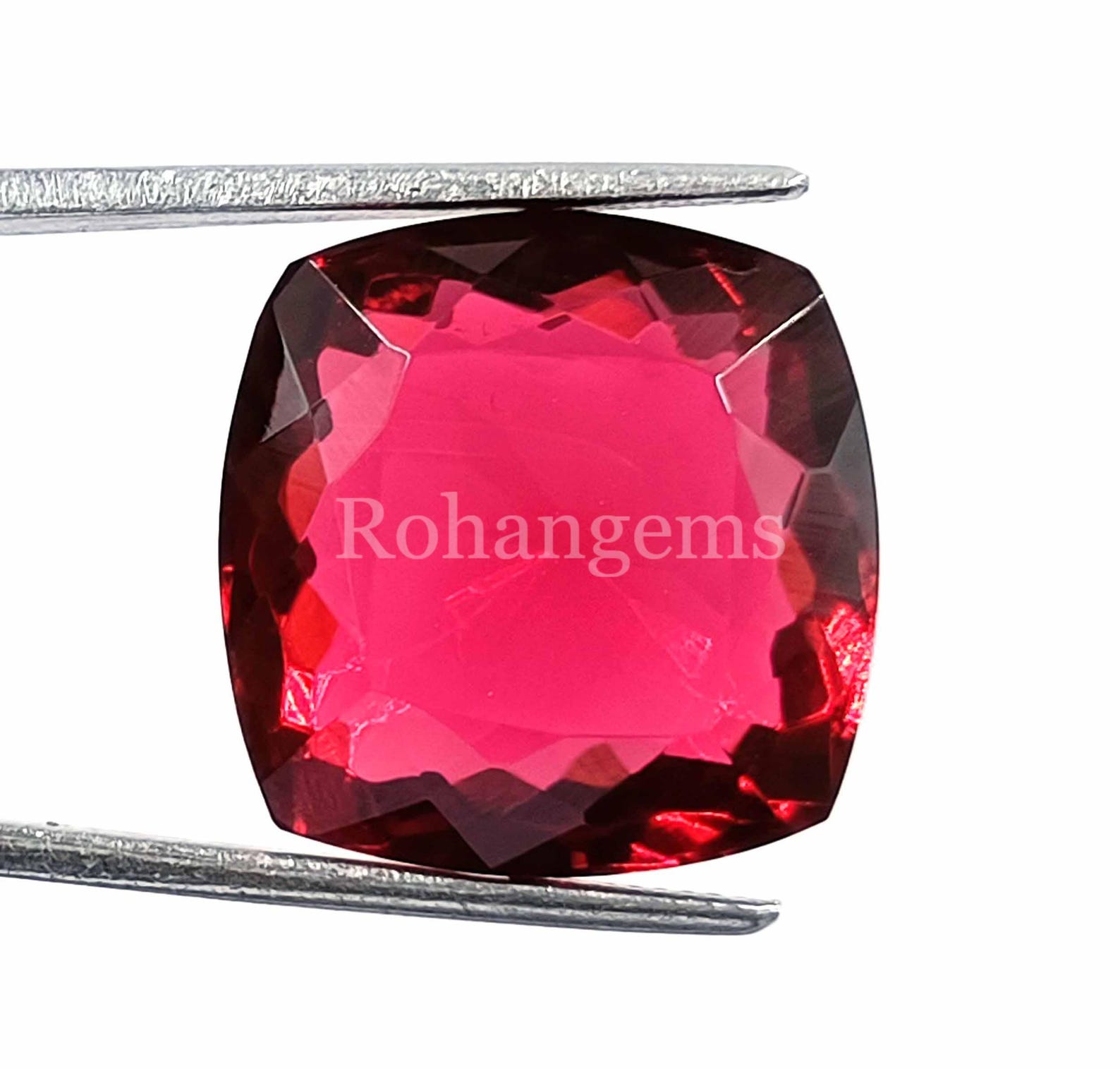 Red Ruby 36.00 CT Certified Natural Mind-blowing Shiny Ruby Stunning ...