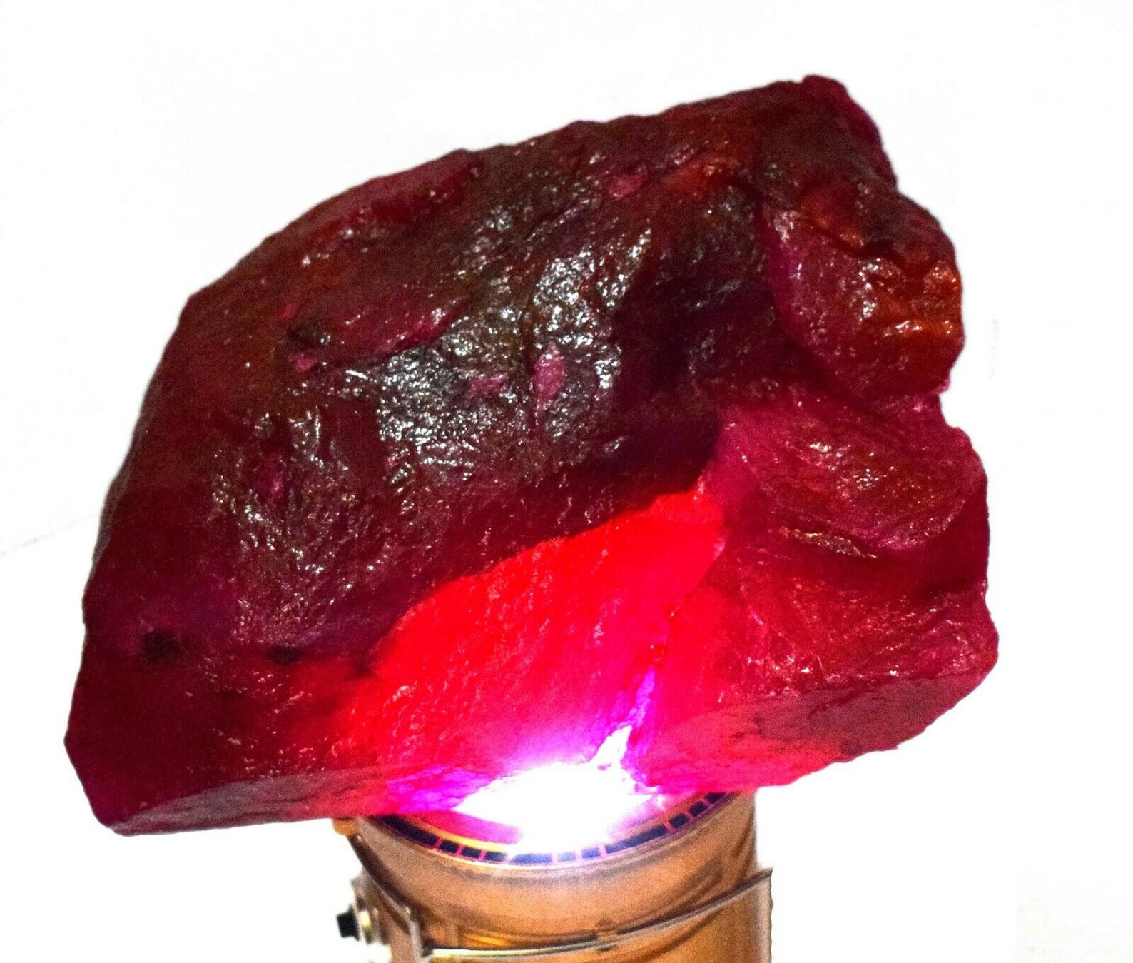 African Red Ruby Gemstone Rough, Certified Natural (3 Kg, 15000.00ct ...