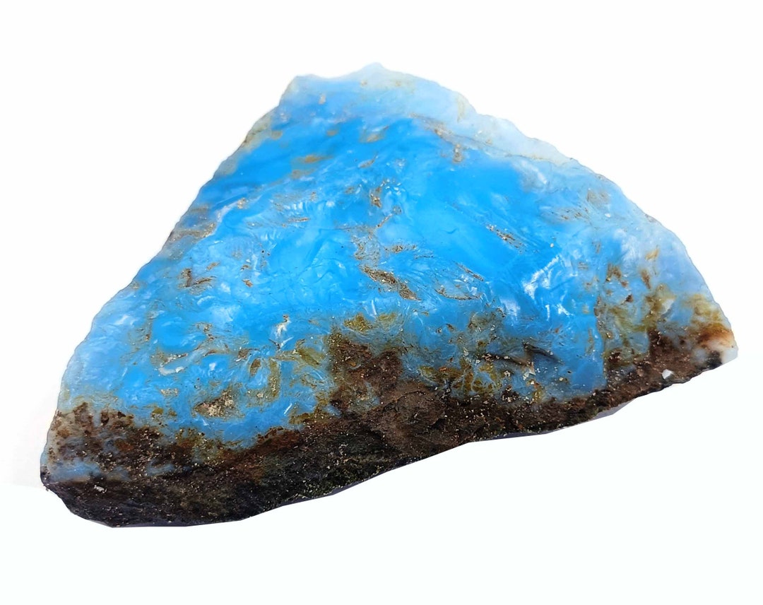 Blue Opal Uncut Rough Natural Certified Loose Gemstone Australian Rough ...