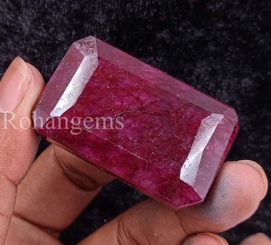 336.5 Ct Pigeon Blood Ruby | Huge Natural Certified African Gemstone ...