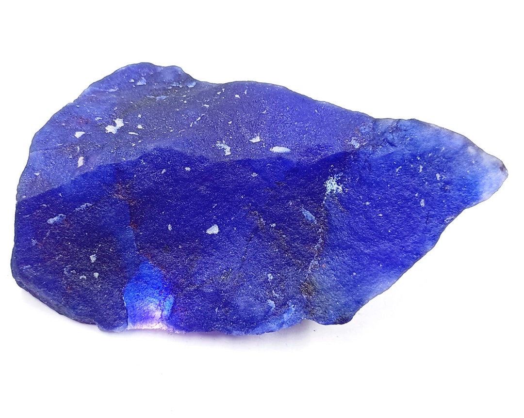 Sapphire 2300 Ct Certified Natural Blue Raw Chunk Uncut Shape 130x70x50 ...
