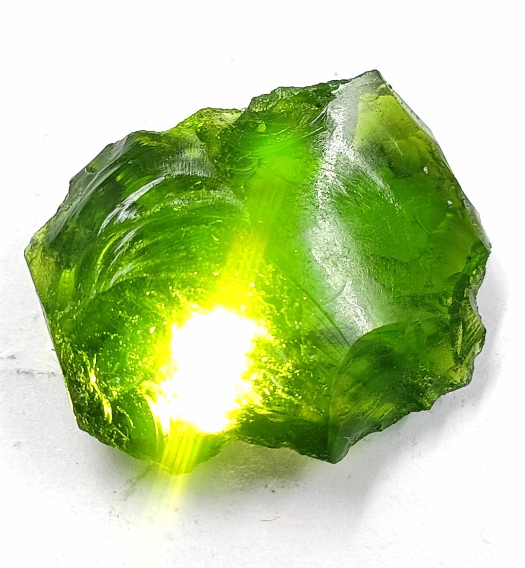 Peridot Natural 100-130 Carat From Pakistani Semi Transparent Rough ...