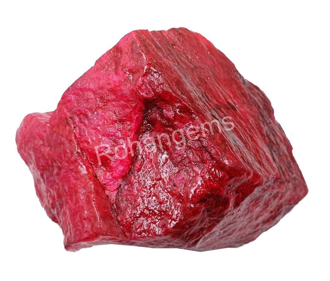 Red Ruby Natural 16786 Ct Certified Loose Gemstone Faceted Engraved ...