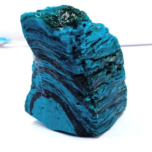 Sky-blue Turquoise Big Stone Crystal 4580 Carat Natural Certified ...