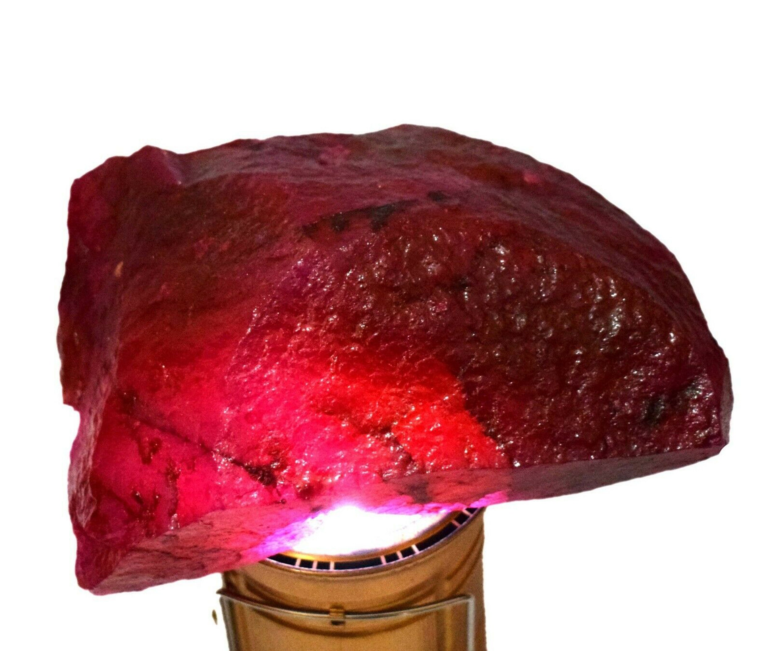 African Red Ruby Gemstone Rough, Certified Natural (3 Kg, 15000.00ct ...
