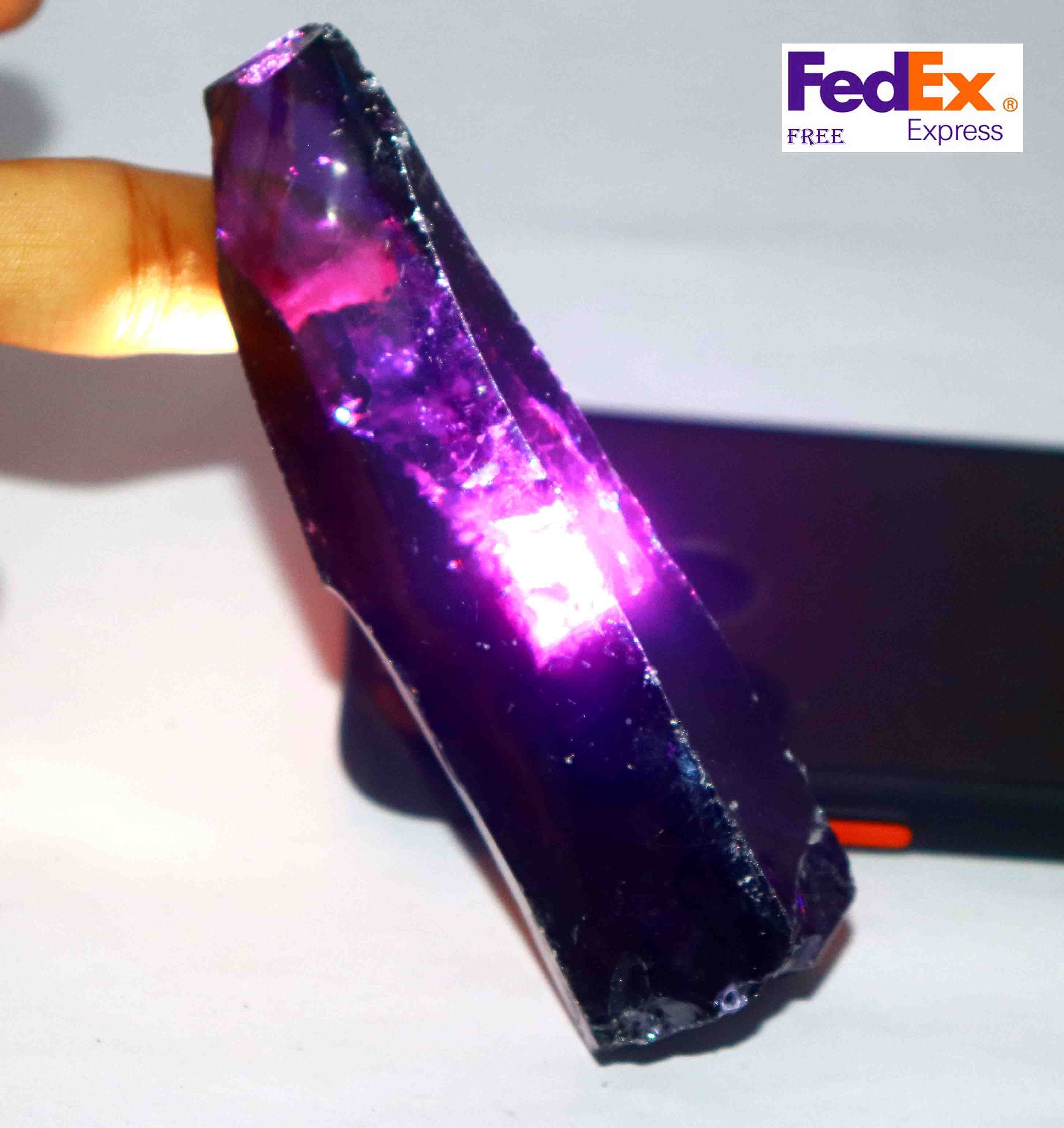 932.65 Ct Certified Natural Impressive Uncut Shape Rare Untreated ...