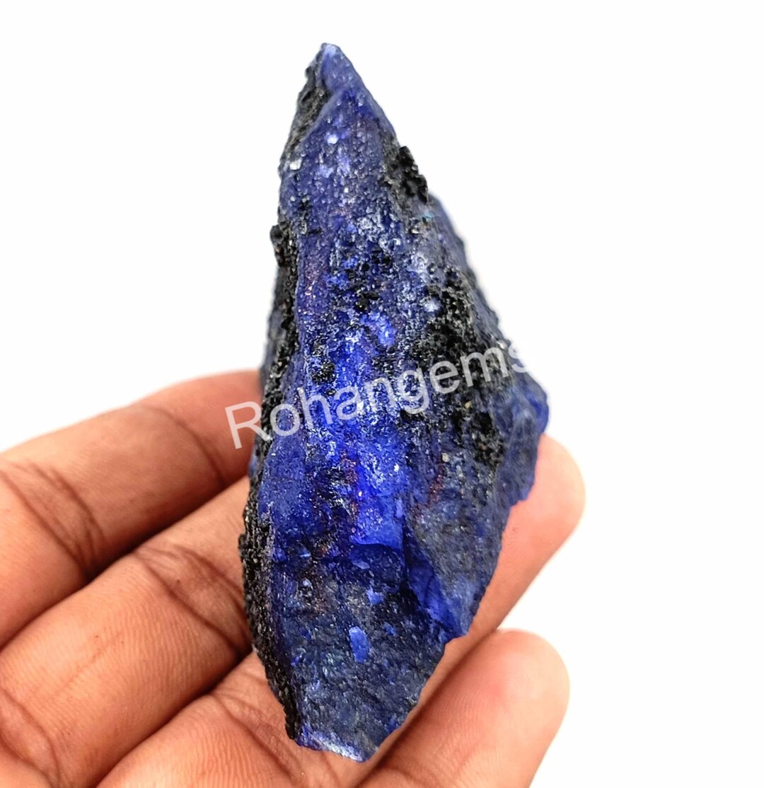Blue Sapphire Natural African Sapphire Chunk Uncut Rough 681.00 Ct ...