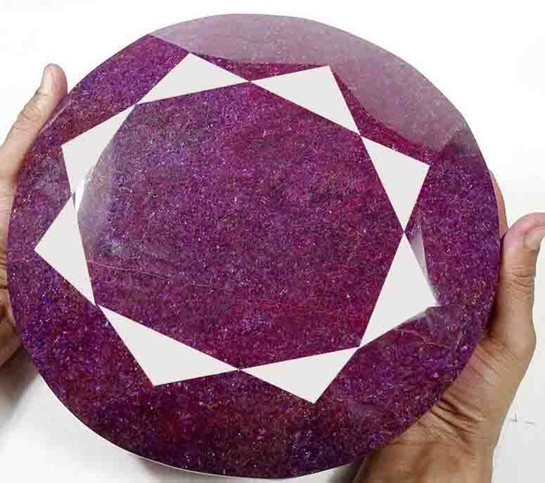 Red Ruby Gemstone 60,000 Carat 12 Kg Certified Natural Huge Top Quality ...