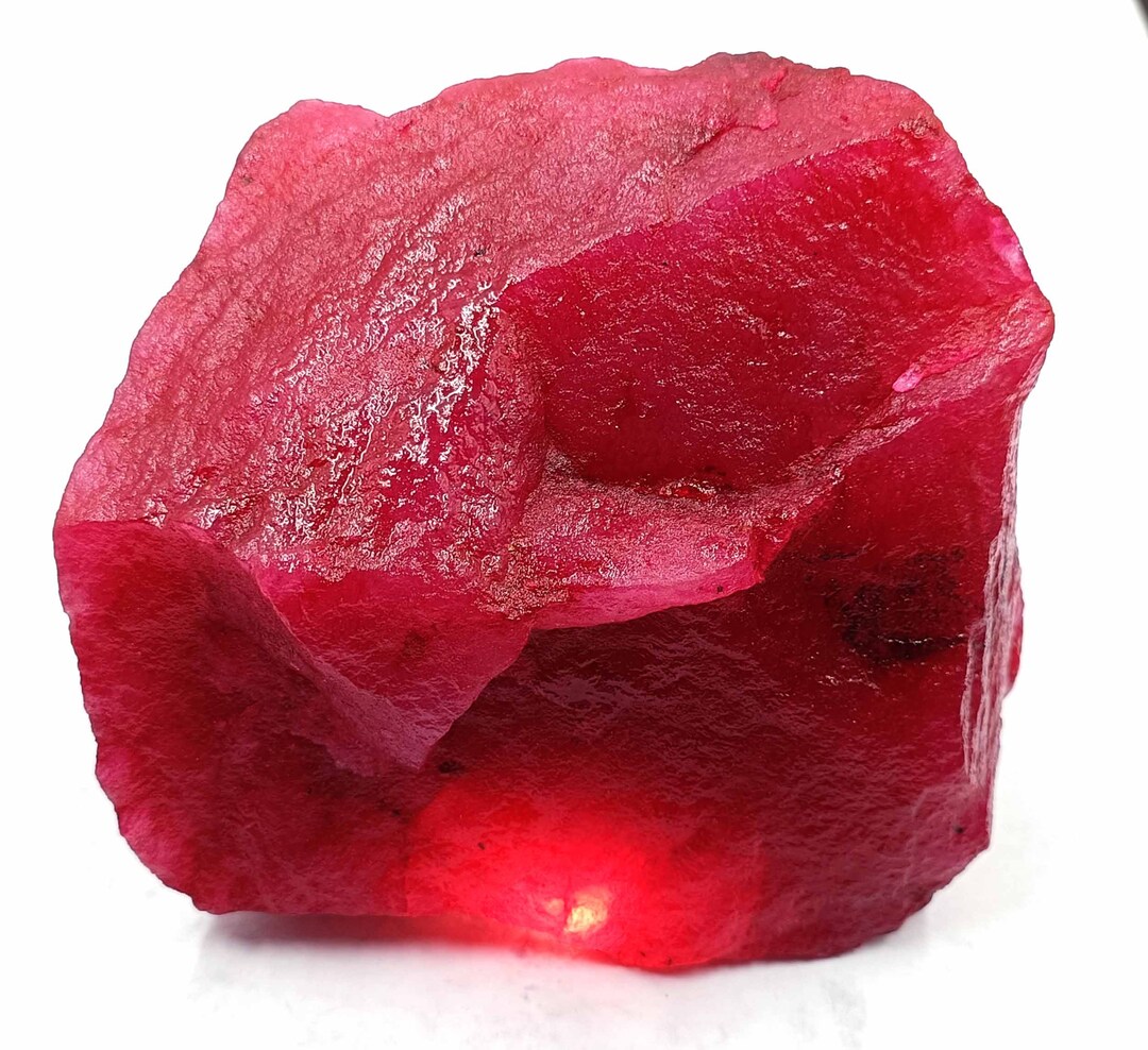 Ruby Natural 5600-6000 Carat African Red Ruby Raw Certified Loose ...