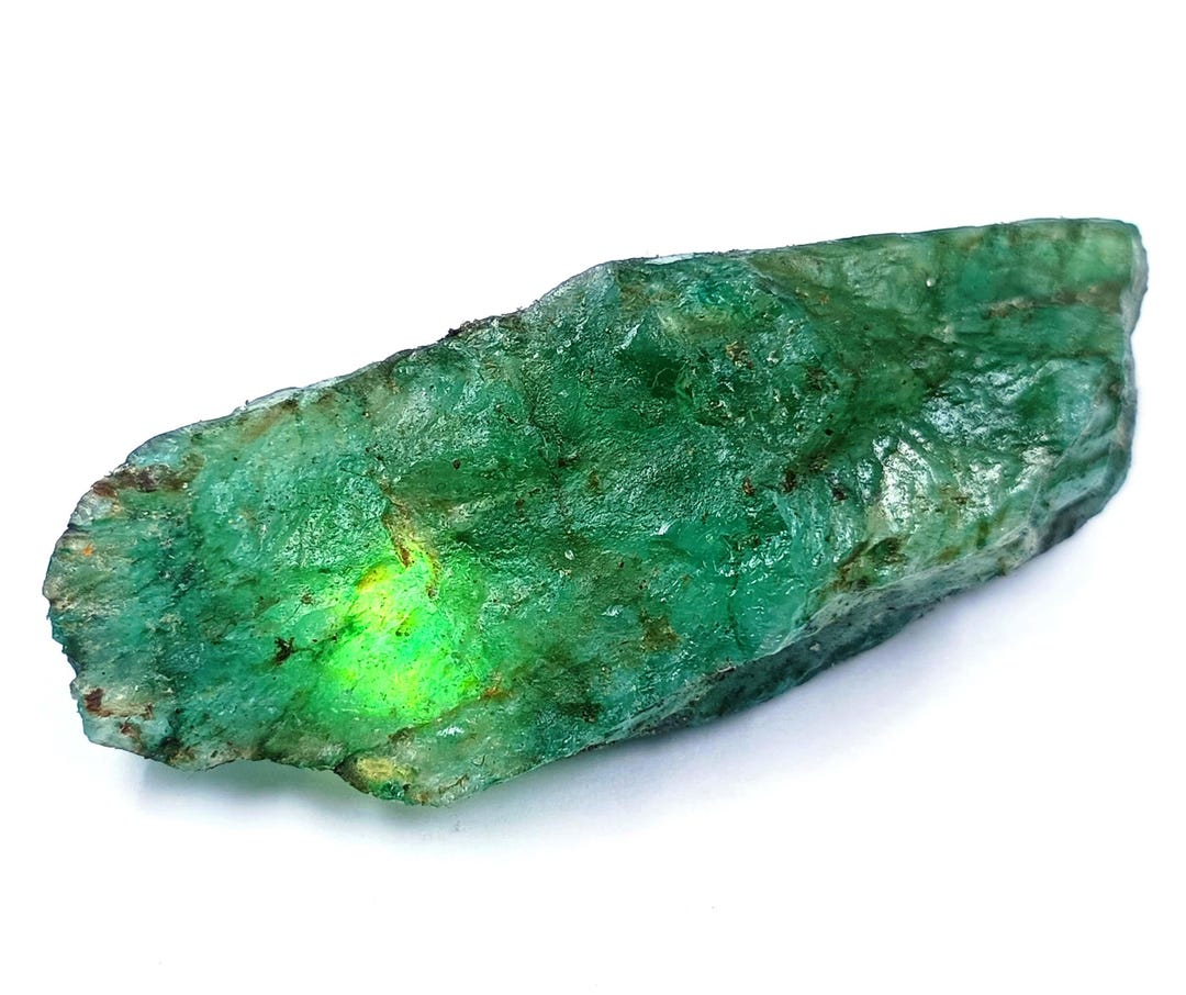 Amazing Quality 312.00 Carat Natural Emerald Raw Uncut Shape Colombian ...